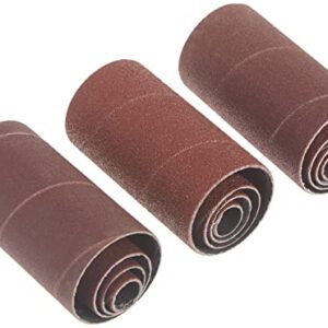 WEN 5932SPC Replacement Spindle Sanding Sleeves, Assorted Sandpaper Grits, 12 Pack