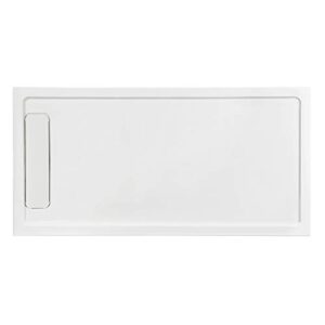 Ove Decors Adena Rectangle DSH 72x36x2.8in Shower Base, White