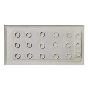 Ove Decors Adena Rectangle DSH 72x36x2.8in Shower Base, White