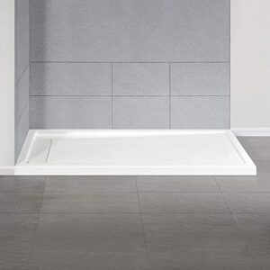 Ove Decors Adena Rectangle DSH 72x36x2.8in Shower Base, White