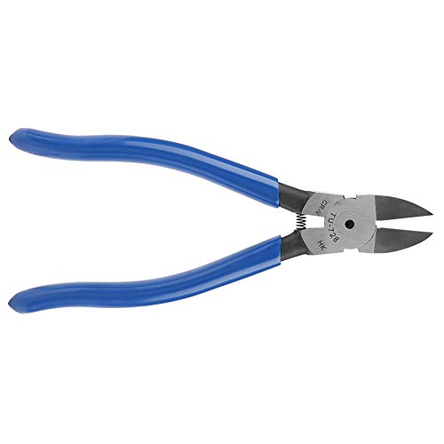 8inch Blue Diagonal Flush Wire Cutting Pliers Precision Side Cutters Pliers Ideal for Clean Cut and Precision Cutting Needs (1)