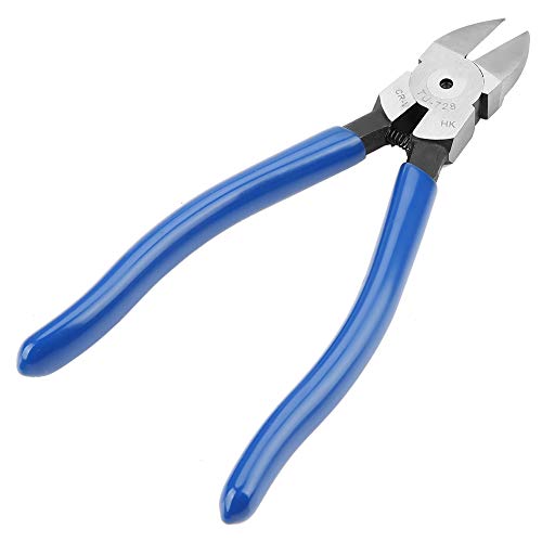 8inch Blue Diagonal Flush Wire Cutting Pliers Precision Side Cutters Pliers Ideal for Clean Cut and Precision Cutting Needs (1)