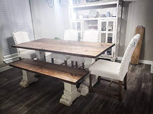 Abigail Farmhouse Pedestal Table