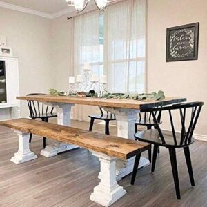 Abigail Farmhouse Pedestal Table