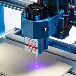 SainSmart FL55 Laser Module 455nm Blue-Violet Light Fixed Focus Laser Module Kit for Genmitsu CNC Machine 3018-PROVer