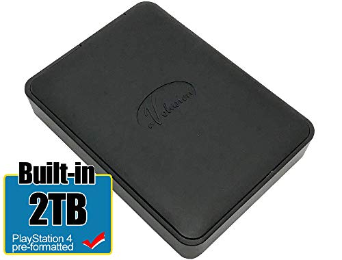 Avolusion 2TB USB 3.0 Portable External Hard Drive (for PS4, Pre-Formatted) HD250U3-X1-2TB-PS - 2 Year Warranty