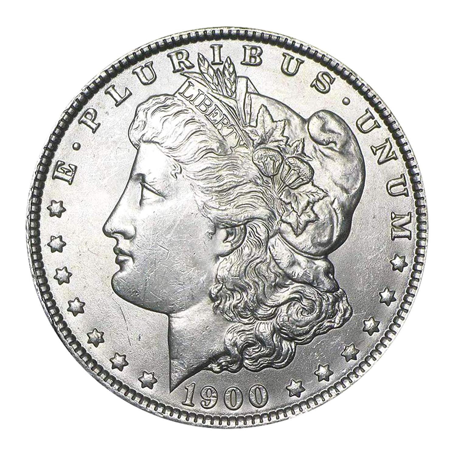 1900 P Morgan Silver Dollar BU $1 Brilliant Uncirculated