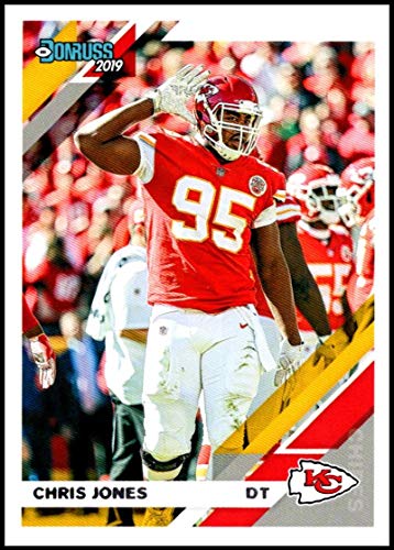 2019 Donruss #7 Chris Jones NM-MT Kansas City Chiefs Officially Licensed NFL Football Trading Card