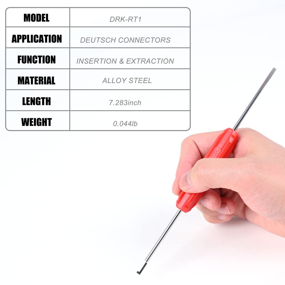 JRready DRK-RT1 Removal Tools，suitable for DT, DTM, DTV, DRB, DRCP and STRIKE* connectors