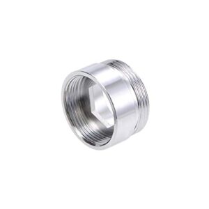 uxcell faucet adapter m22x1.0 male thread to m20x1.0 female thread copper aerator for garden hose 23x13mm