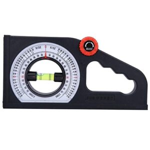 level slope angle gauge, digital level engineering slope level meter angle slope measuring tool(without magnetic)