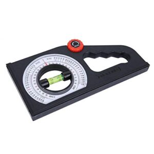 Level Slope Angle Gauge, Digital Level Engineering Slope Level Meter Angle Slope Measuring Tool(Without magnetic)