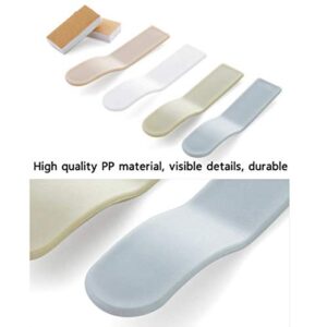 4 Pcs Fashion Toilet Seat Lifter，Avoid Touching Toilet Seat Handle Seat Cover Lifter，Handle Hygienic Clean, Adhesive,Hygiene(Four-Color)