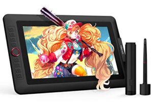 xppen drawing tablet with screen full-laminated graphics drawing monitor artist13.3 pro graphics tablet with adjustable stand and 8 shortcut keys (8192 levels pen pressure, 123% srgb)