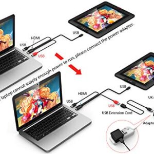 XPPen Drawing Tablet with Screen Full-Laminated Graphics Drawing Monitor Artist13.3 Pro Graphics Tablet with Adjustable Stand and 8 Shortcut Keys (8192 Levels Pen Pressure, 123% sRGB)