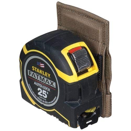 Atlas 46 AIMS Tape Measure Quick Slide Nelson Freedom Clip Version 2, (Coyote)