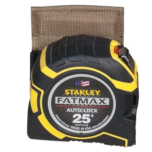 Atlas 46 AIMS Tape Measure Quick Slide Nelson Freedom Clip Version 2, (Coyote)