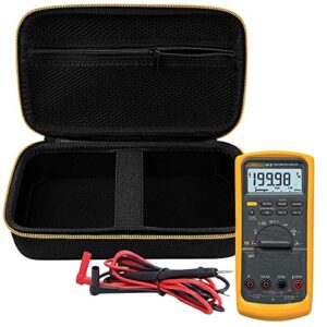 Comecase Hard Carrying Case for Fluke 87-V/ 87V Max/ 88V Digital Multimeter, Protective Travel Storage Bag.