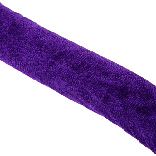 YiYLunneo Velvet Hanging Ropes Crowd Control Stanchion Ropes fit for Movie Theaters,Grand Openings,Restaurants,Hotels (1.5Meter, Purple)