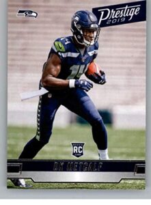 2019 panini prestige rookies #223 dk metcalf seattle seahawks rookie football card