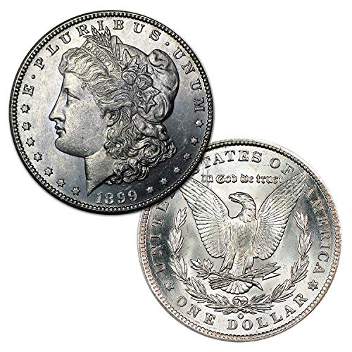 1899 O Morgan Silver Dollar BU $1 Brilliant Uncirculated