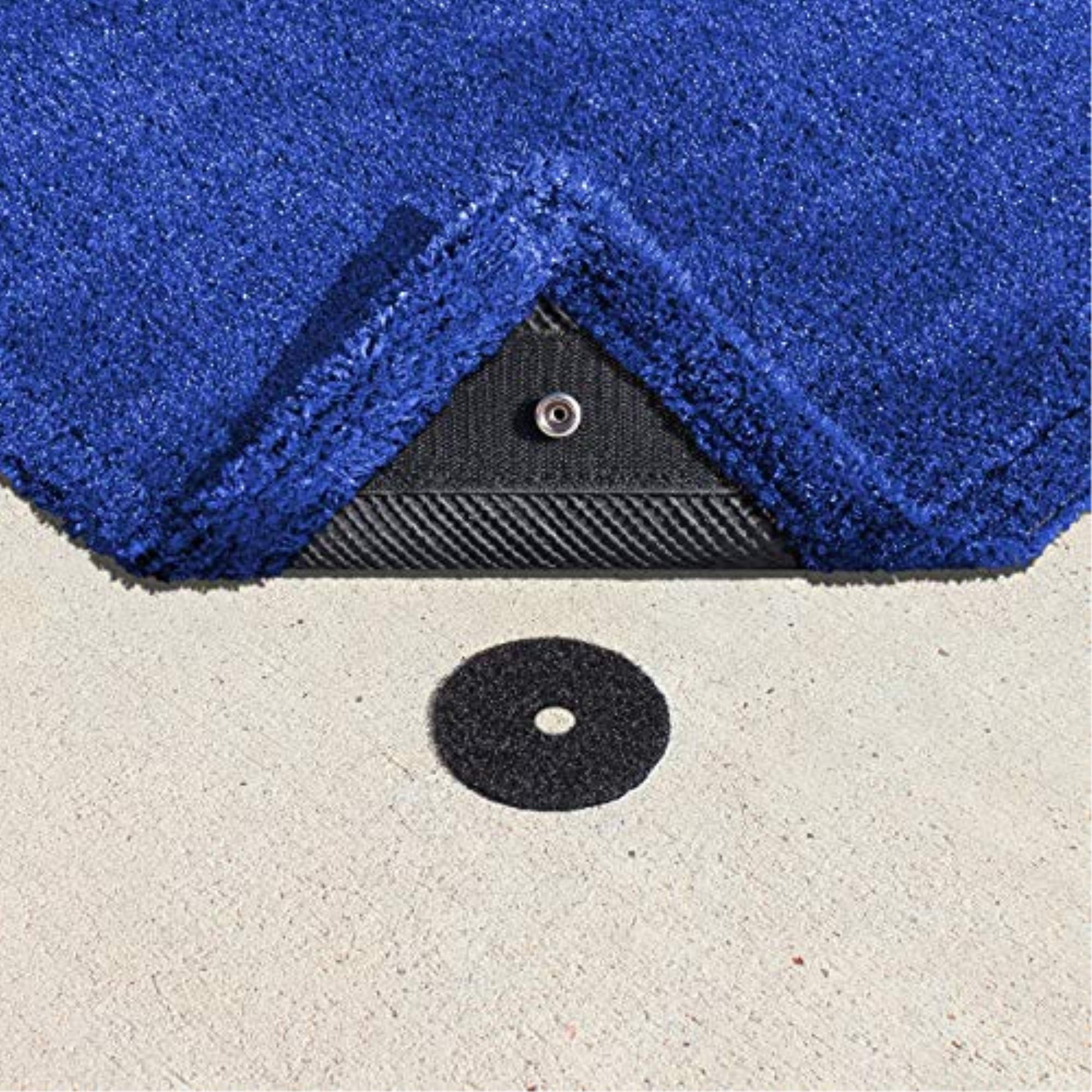 Prest-O-Fit Surfacemate Patio Rug, 8 X12, Imperial Blue