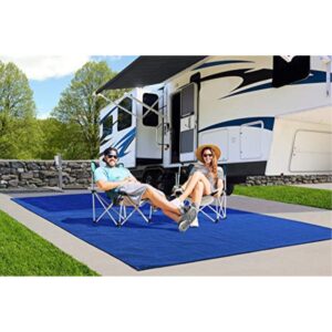 Prest-O-Fit Surfacemate Patio Rug, 8 X12, Imperial Blue