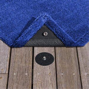 Prest-O-Fit Surfacemate Patio Rug, 8 X12, Imperial Blue