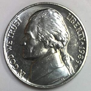 1989 P Jefferson Nickel Five-Cent Piece BU