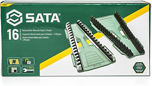 SATA 16-Slot Reversible Wrench Racks, SAE and metric, 2-Pack - ST95411