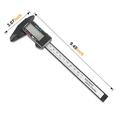 Digital Caliper, Sangabery 0-6 inches Caliper with Large LCD Screen, Auto - Off Feature, Inch and Millimeter Conversion Measuring Tool, Perfect for Household/DIY Measurment, etc