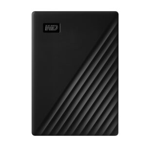 western digital 2tb my passport portable external hard drive with backup software and password protection, black - wdbyvg0020bbk-wesn