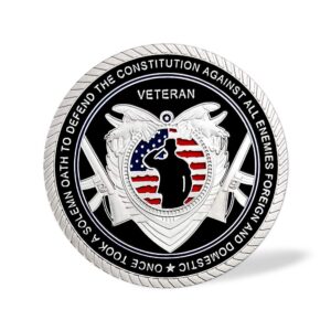 Military Veteran Challenge Coin Army Soldiers Gift