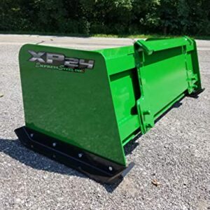 6' XP24 Tractor Snow Pusher Green Fits John Deere