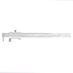 Scribing Caliper, 200mm 8in Dual Scale, Marking Vernier Caliper with Carbide Marking Needle for Scribe on Metal Wood Plastic