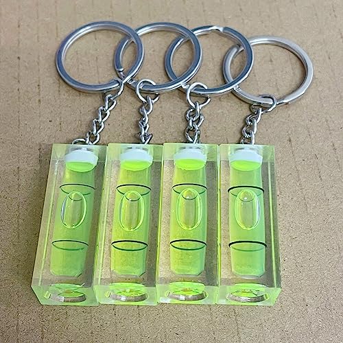 3PCS Keychain Spirit Bubble Level Mini Pocket Tool 15x15x40mm Spirit Levels Measuring Layout Tools