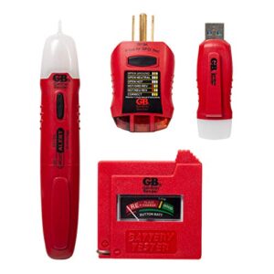 gardner bender gk-5 household tester electrical test kit, red