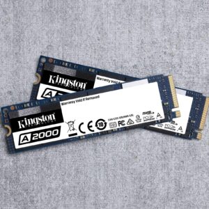 Kingston 250GB A2000 M.2 2280 Nvme Internal SSD PCIe Up to 2000MB/S with Full Security Suite SA2000M8/250G