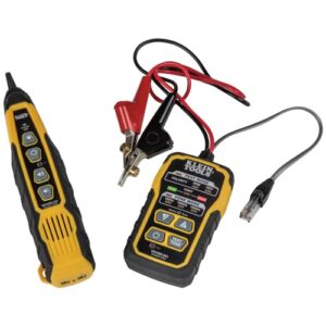 klein tools vdv500-820 cable tracer with probe tone pro kit for telephone, internet, video, data and communications cables