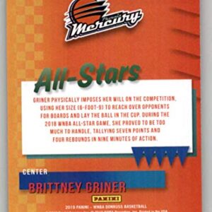 2019 Donruss WNBA All-Stars #20 Brittney Griner Phoenix Mercury Official Panini Basketball Card