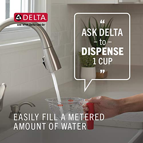 Delta Faucet VoiceIQ Module for Delta Touch2O Kitchen Sink Faucets, Alexa and Google Assistant Voice Activated, Smart Home, EP100855