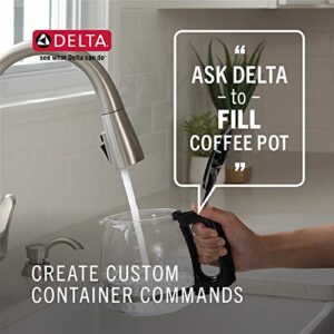 Delta Faucet VoiceIQ Module for Delta Touch2O Kitchen Sink Faucets, Alexa and Google Assistant Voice Activated, Smart Home, EP100855