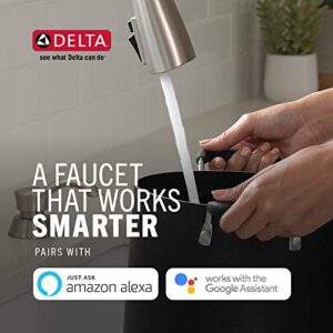 Delta Faucet VoiceIQ Module for Delta Touch2O Kitchen Sink Faucets, Alexa and Google Assistant Voice Activated, Smart Home, EP100855