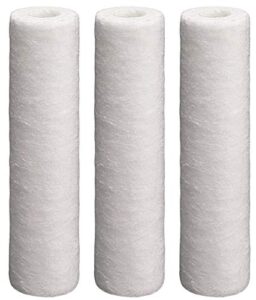 culligan spun poly cartridge p1 whole house premium water filter, 8,000 gallons, 2-pack, white (Вundlе оf 3)