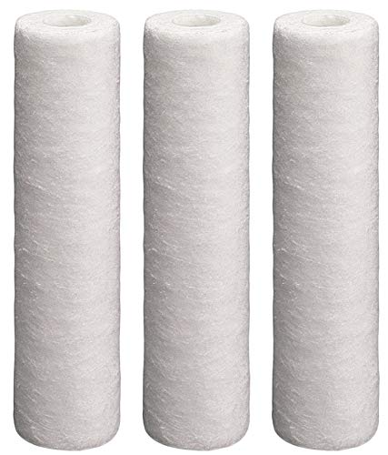 Culligan Spun Poly Cartridge P1 Whole House Premium Water Filter, 8,000 Gallons, 2-Pack, White (Вundlе оf 3)