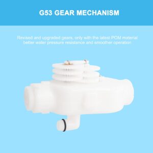 Upgraded G52 Backup Valve Compatible with Polaris 180,280,380 Pool Cleaner Replace Part Replacement Kit with G53 Gear Mechanism,G57 Collar