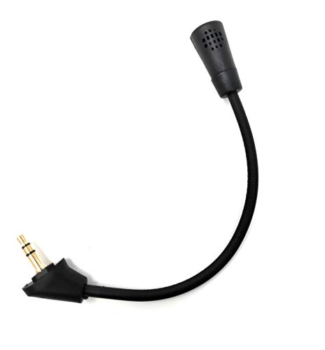 TNE Replacement Cloud Alpha Game Mic 3.5mm Microphone Boom only for Kingston HyperX Cloud Alpha/Cloud Alpha S Pro PS4 Xbox One Nintendo Switch Computer PC Gaming Headsets