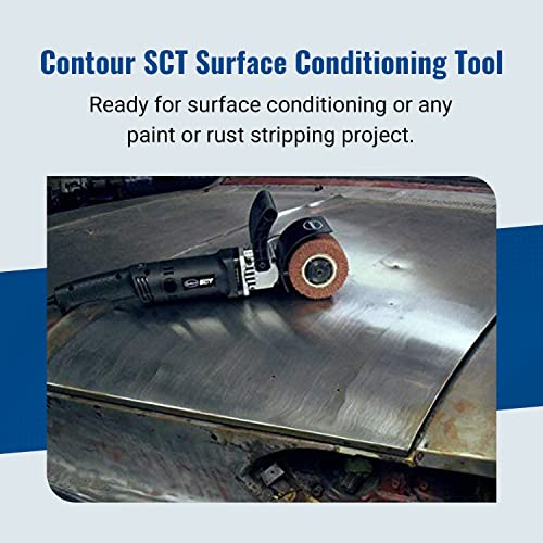 Eastwood Contour SCT Surface Conditioning Tool | Drum Machine Grinder, Sander, Buffer, Polisher Tool | 6 Speed 9 AMP 3700 RPM Motor Power Rotary Tools