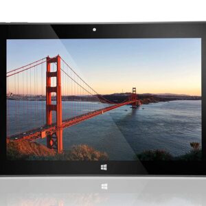 Fusion5 10" Windows 10 Ultra Slim Windows Tablet PC- (4GB RAM, 128GB Storage, USB 3.0, Intel, 5MP and 2MP Cameras, Windows 10 S Tablet PC) (128GB)