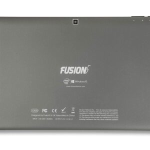 Fusion5 10" Windows 10 Ultra Slim Windows Tablet PC- (4GB RAM, 128GB Storage, USB 3.0, Intel, 5MP and 2MP Cameras, Windows 10 S Tablet PC) (128GB)